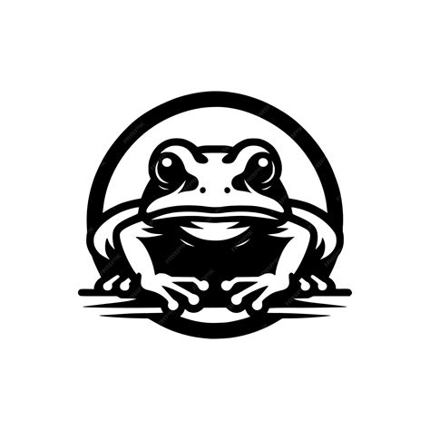 Premium Vector Frog Silhouette Vector