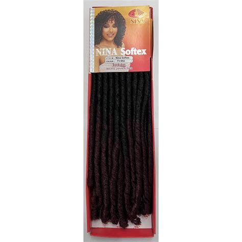 Cabelo Nina Softex Com 4 Pacotes Crochet Braid Shopee Brasil