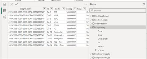 renaming columns in power query doesn t flow throu microsoft