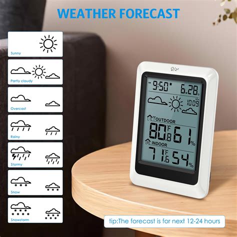 Upgraded Digital Thermometer Indoor Outdoor Thermometer