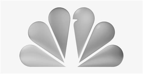 Nbc Peacock Black And White Clipart