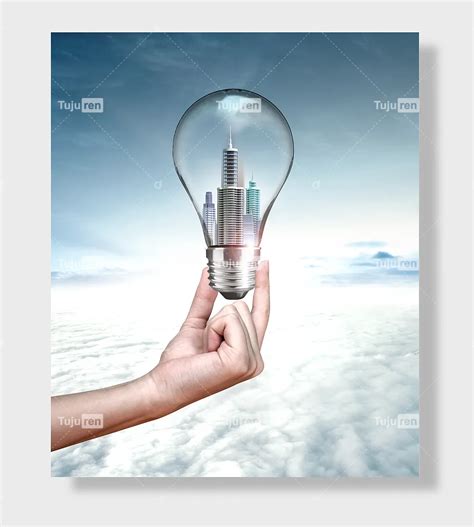 灯泡企业文化宣传海报素材模板下载 图巨人