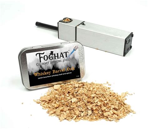 Foghat Whiskey Barrel Oak Wood Chips For Cocktail Smoker Kit Drink Smoker