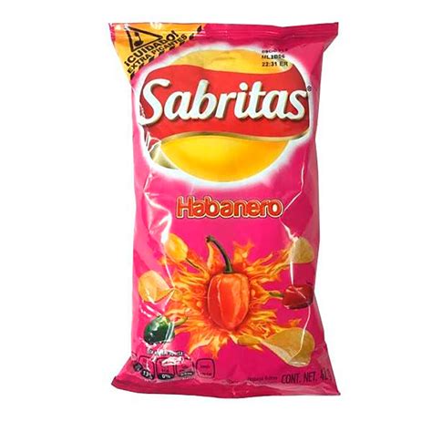Botana Sabritas Habanero 42 G Súper La Violeta