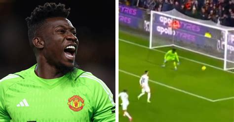 Andre Onana Doesnt Move An Inch As Pedro Neto Makes It 3 3 For Wolves Football