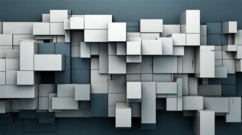 Premium Ai Image Aminimalistcompositionofoverlappingsqua