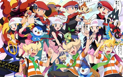 Dawn Piplup Lucas Barry Turtwig And More Pokemon And More