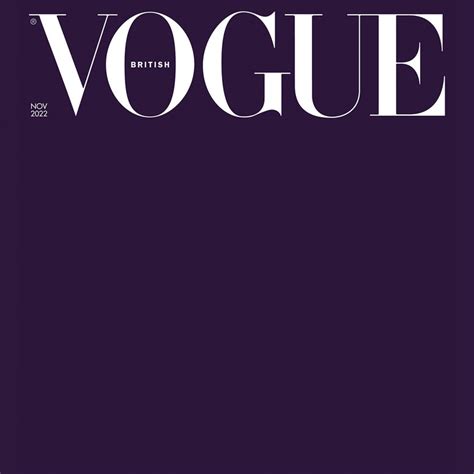 A Vogue Tradition The Story Behind The Royal Purple Cover For The