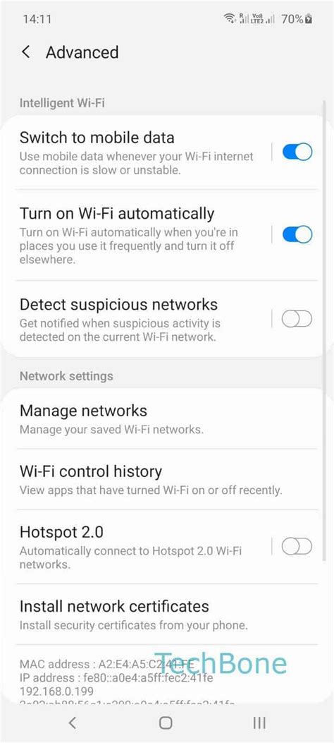 how to turn on off wi fi automatically samsung manual techbone