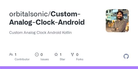 GitHub Orbitalsonic Custom Analog Clock Android Custom Analog Clock Android Kotlin