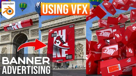 how to create banner unroll and product cgi ads using vfx in blender fattu tutorials