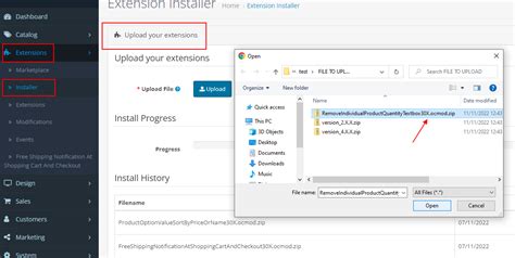 OpenCart Remove Individual Product Quantity Textbox