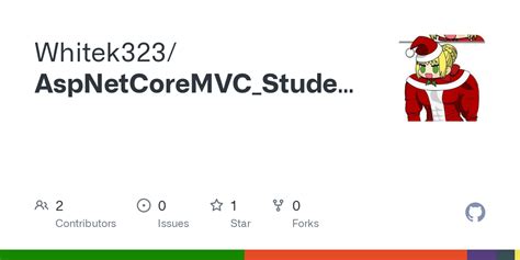 GitHub Whitek323 AspNetCoreMVC BabeSystem