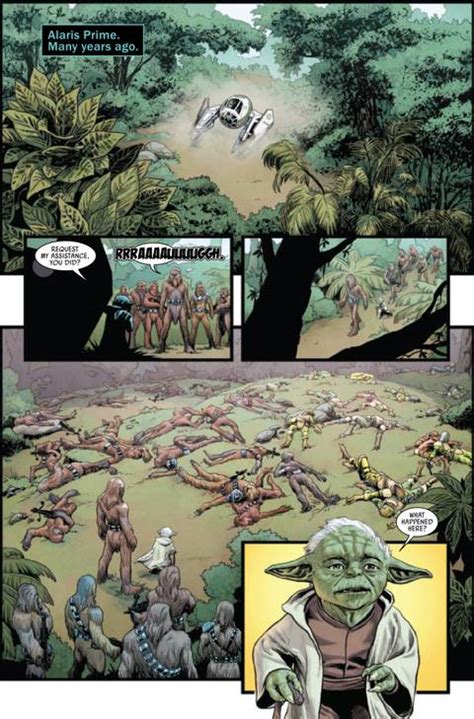 Star Wars Yoda Recalls A Brutal Wookie Massacre