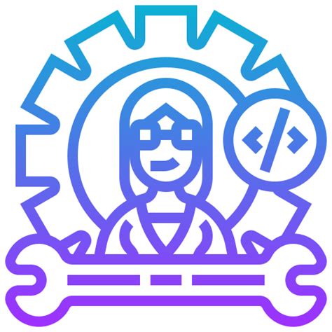 Developer Meticulous Gradient Icon