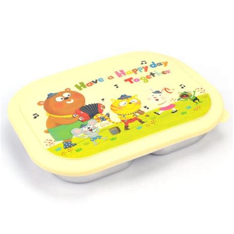 어린이 도시락 식판 급식판 뚜껑 식판 파우치 세트 온채널