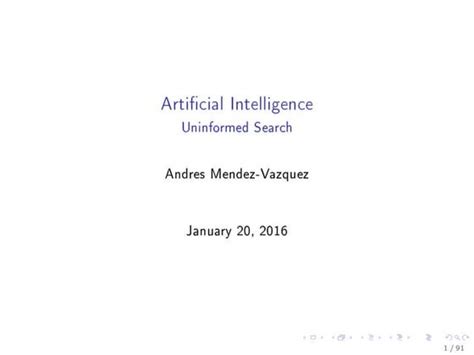 State Space Search Ppt