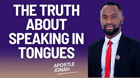 👅the Truth About Speaking In Tongues Youtube
