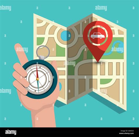 Gps Navigation Design Stock Vector Image And Art Alamy