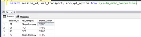 sql server sharred memory and encryption microsoft qanda