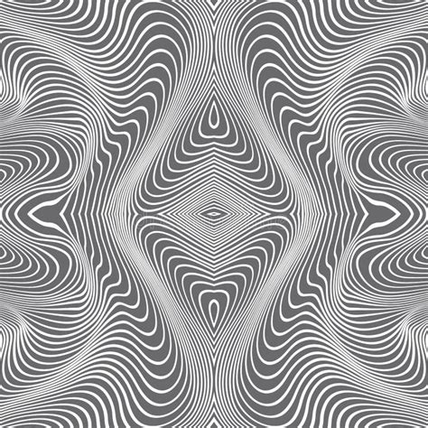 Vector Abstract Lines Pattern Waves Background Stock Vector