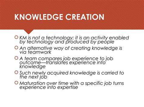 knowledge creation knowledge architecture nonaka s model of knowledge