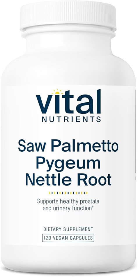 Vital Nutrients Saw Palmetto With Pygeum And Nettle Root
