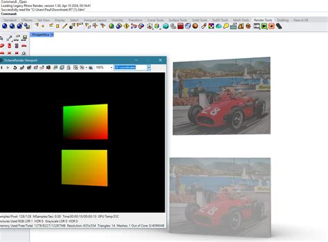 Problem With Render Texture Rhino 8 And Octane Plugin Octane Mcneel Forum