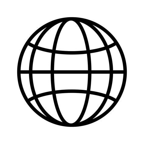 Vector Globe Icon 437771 Vector Art At Vecteezy