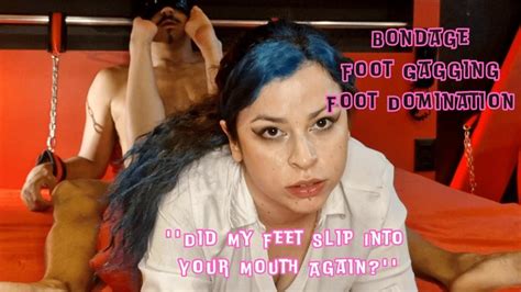 Did My Feet Slip Into Your Mouth Again Savage Foot G Foot Domination B