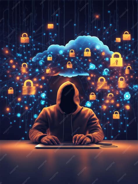 Premium Ai Image Cyber Security Phishing Hackker
