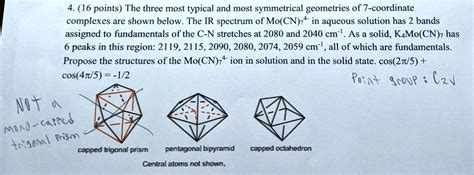 Video Solution The Three Most Typical And Most Symmetrical Geometries
