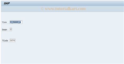 OCV3 SAP Tcode FI LC V T855T A Only SY LANGU