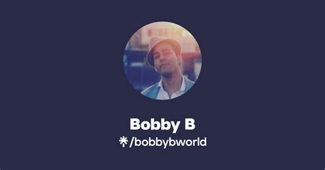 Bobby B Tiktok Linktree