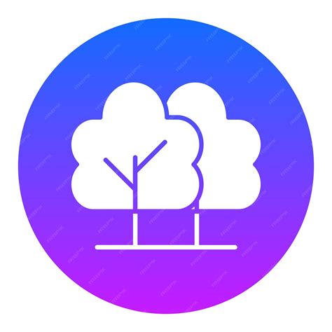 Premium Vector Forest Vector Illustration