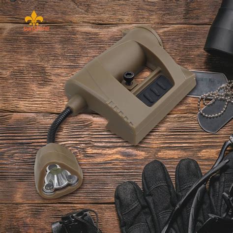 Jual Lampu Helm Airsoft LED Helm Senter Torch Alat Berburu Hemat Energi Anisunshinegrosir