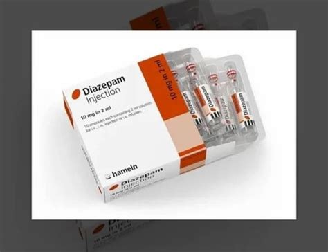 Diazepam Injection 10mg 10 Mg 2 Ml At ₹ 3500 Box Lori Injection In Mumbai Id 2855729624597