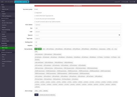 MQTT Client LK Docs