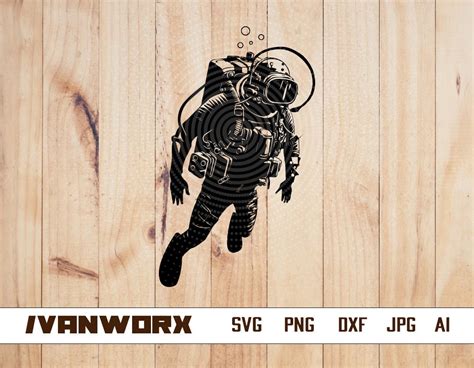 Scuba Diver Svg Diving Svg Underwater Png Dive Deep Ocean Sea Clipart Swimming Cut File