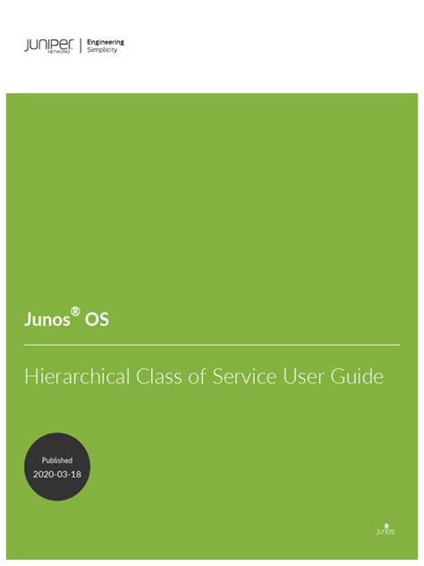 Config Guide Hierarchical Cos Pdf Computer Network Quality Of Service