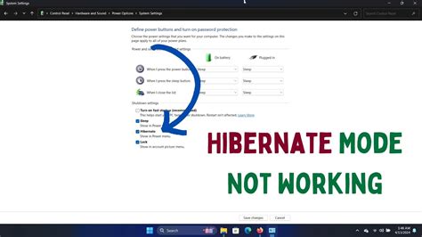 How To Fix Hibernate Mode Not Working In Windows YouTube