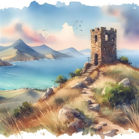 Download Observation Deck Desolate Sea Royalty Free Stock Illustration Image Pixabay