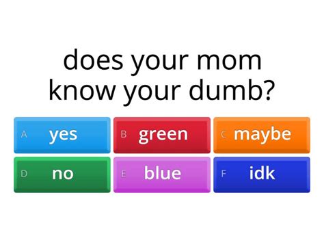 Are You Dumb Quiz