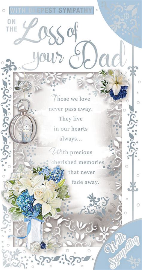Father Sympathy Card Quotes Condolence Messages For Loss Of Father Of