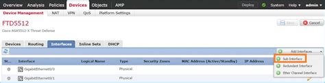 Configuring Firepower Threat Defense Interfaces In Routed Mode Cisco