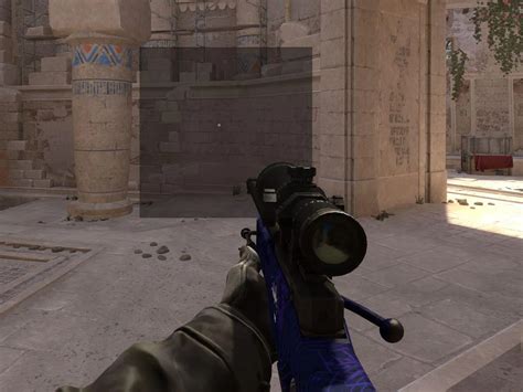 A CS GO Fan Found A Way To Add An AWP Scope After Updating The Steam Interface