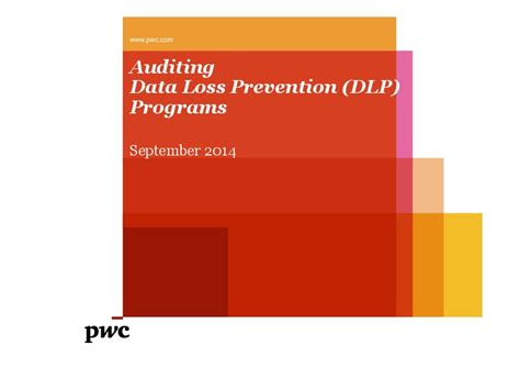 Auditing Data Loss Prevention Dlp Programs Pdfcoffee Com