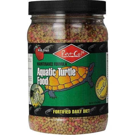 Flukers Turtle Diet Aquatic Turtle Food 15 Oz Jar