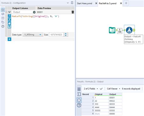 Solved Adding Zero In Front Of The Value Alteryx Community