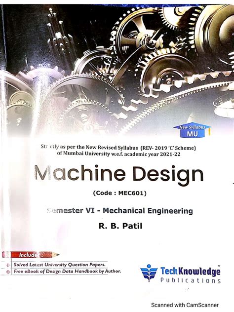 Machine Design Me 6 Sem Pdf Pdf